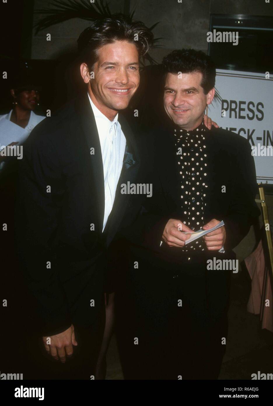 BEVERLY HILLS, CA - MARCH 22: Actor Michael Damian and brother Tom Weir ...