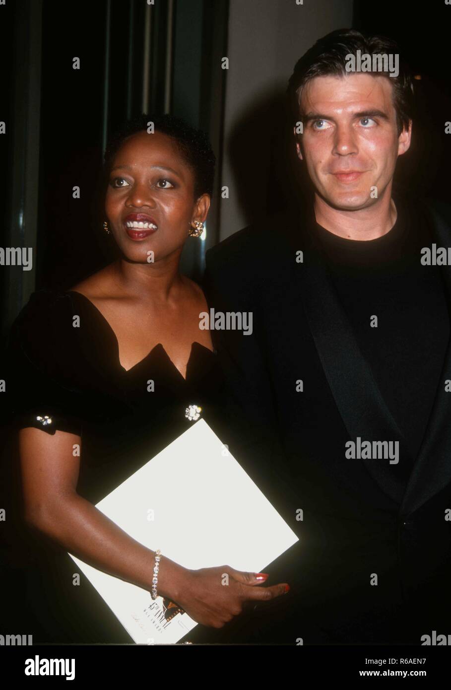 Alfre woodard and roderick spencer red carpet event hi-res stock ...