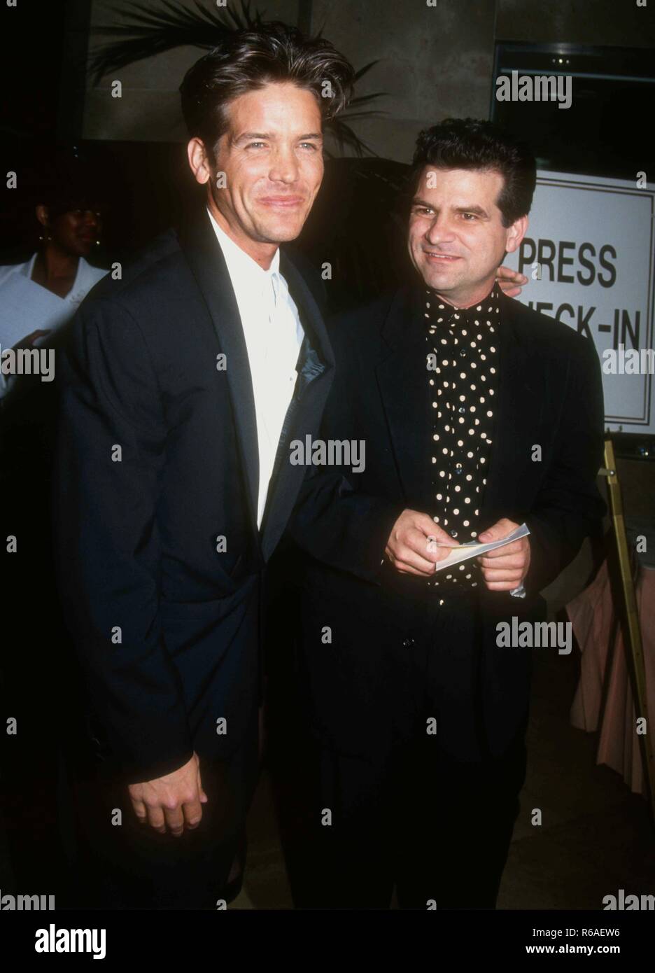 BEVERLY HILLS, CA - MARCH 22: Actor Michael Damian and brother Tom Weir ...