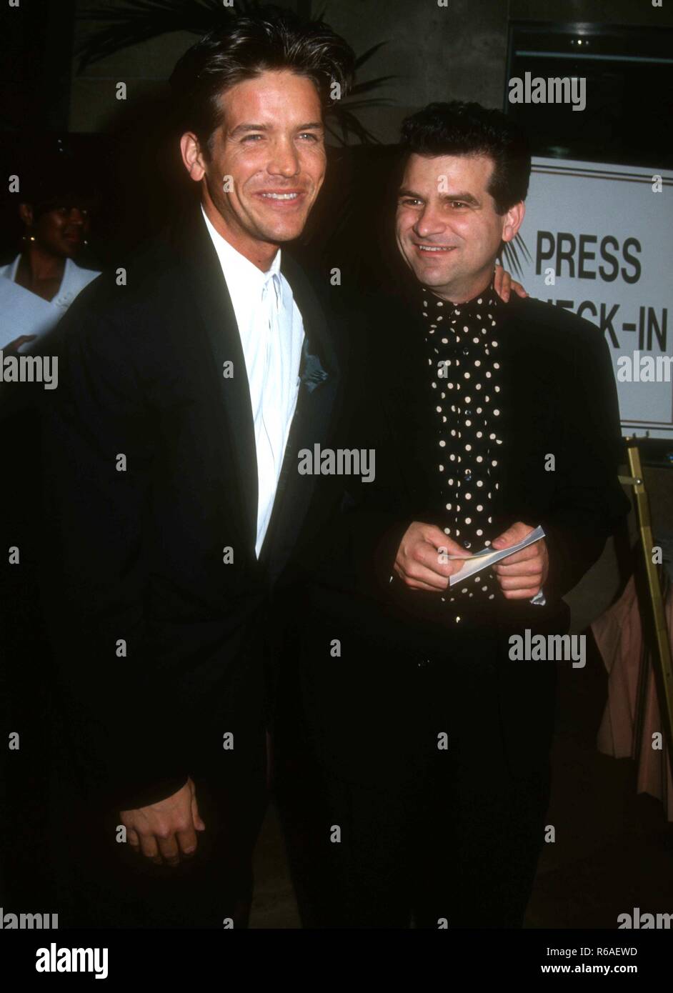 BEVERLY HILLS, CA - MARCH 22: Actor Michael Damian and brother Tom Weir ...