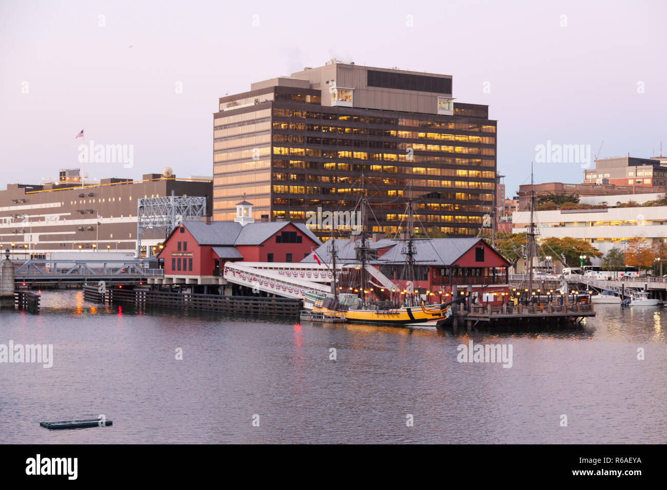 Boston tea party ships and museum hi-res stock photography and images ...