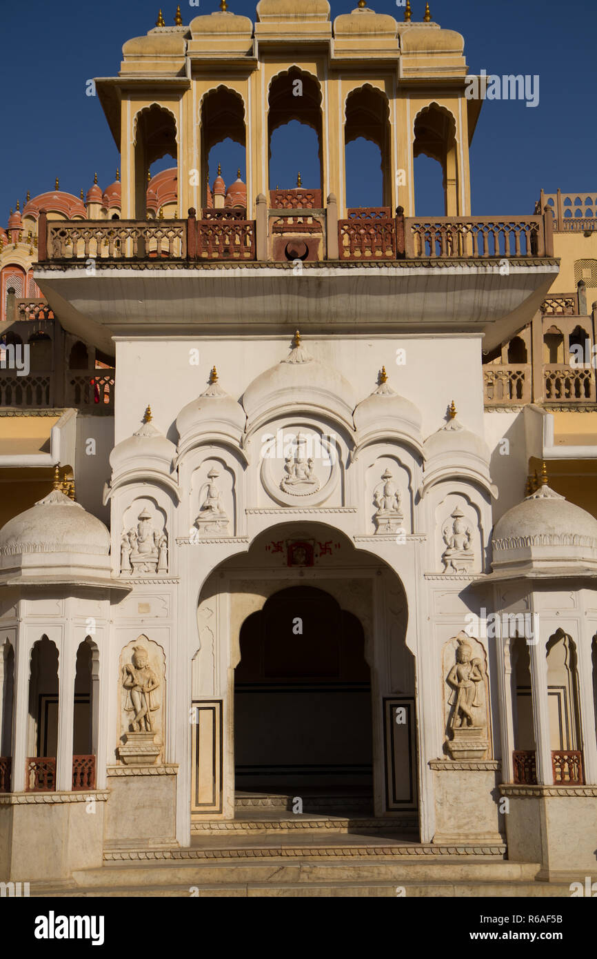 hawa mahal the wind palace in jaipur india Stock Photo - Alamy