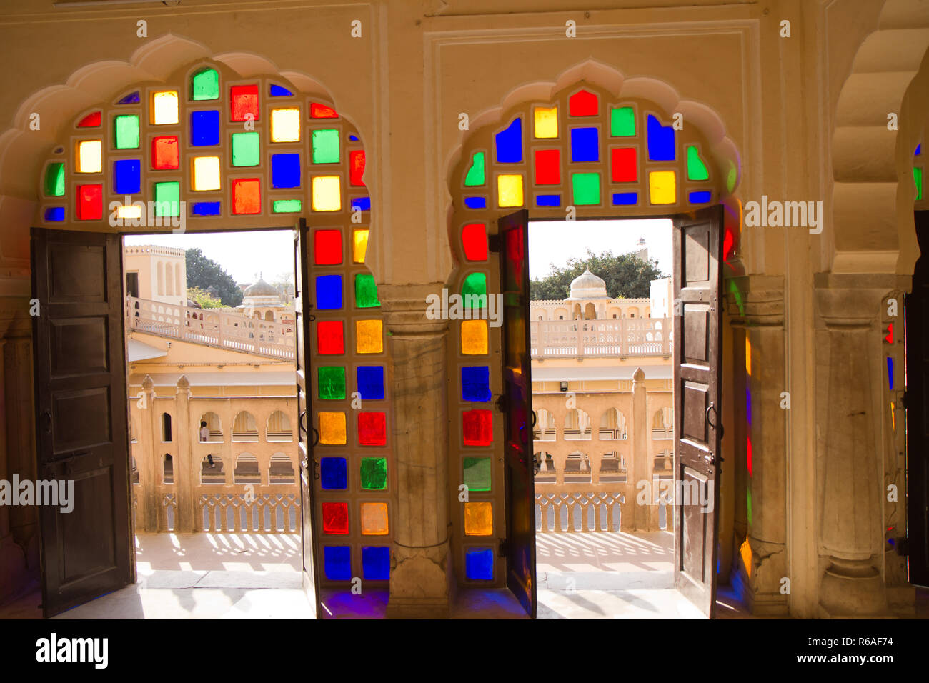 hawa mahal the wind palace in jaipur india Stock Photo - Alamy
