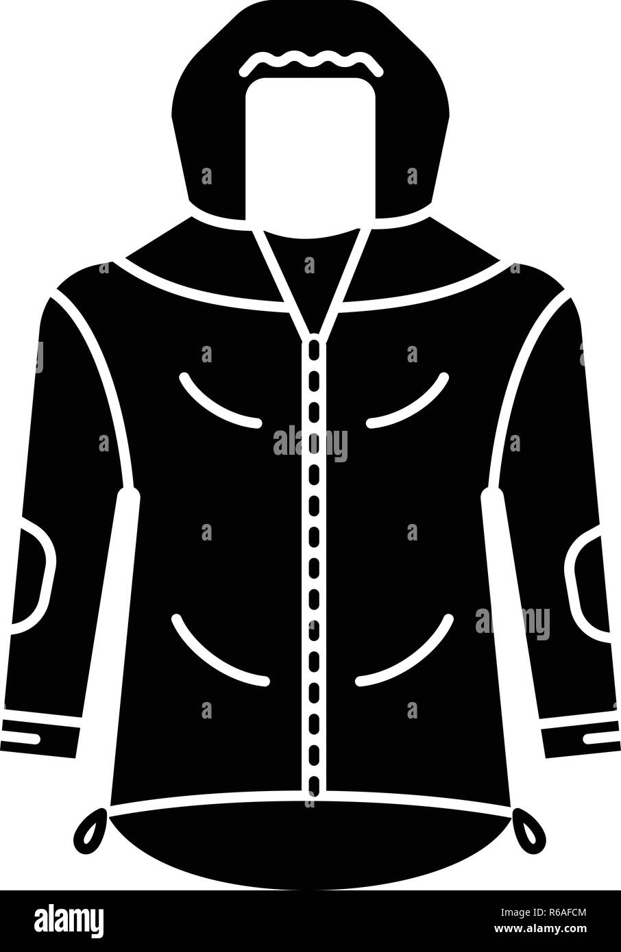 Hiking jacket icon, simple style Stock Vector Image & Art - Alamy