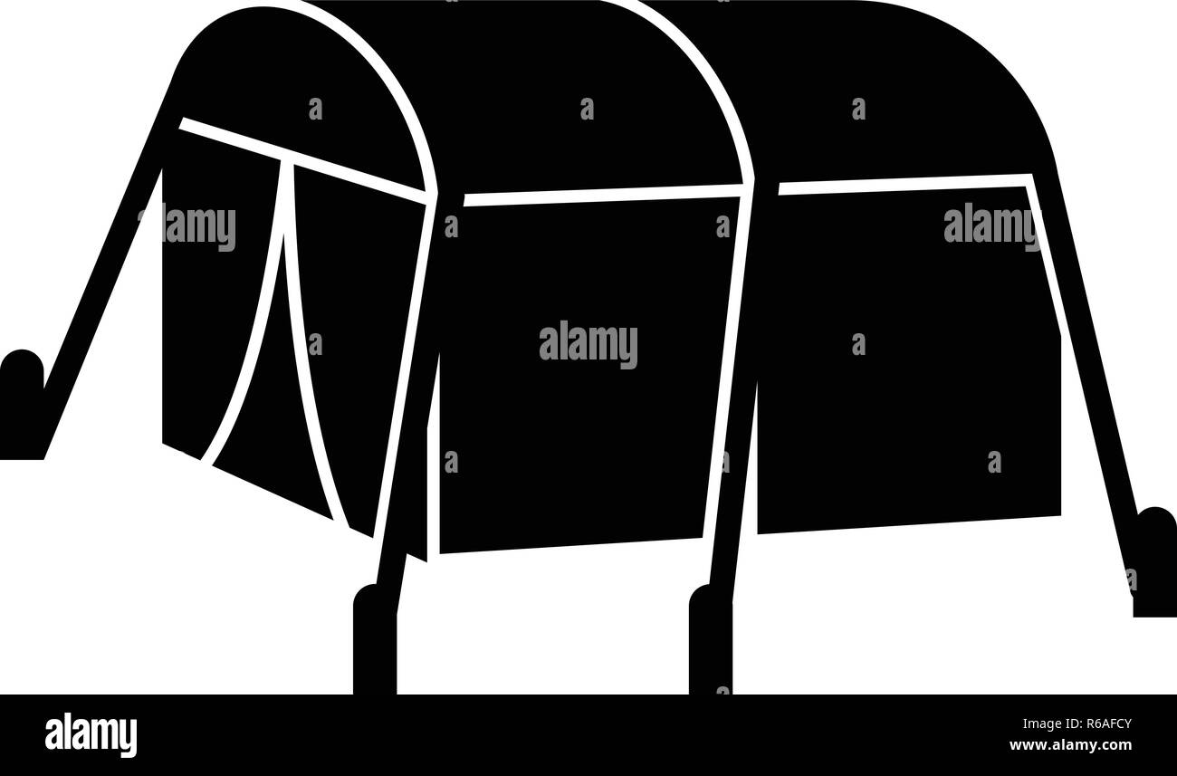 Hiking tent icon, simple style Stock Vector Image & Art - Alamy