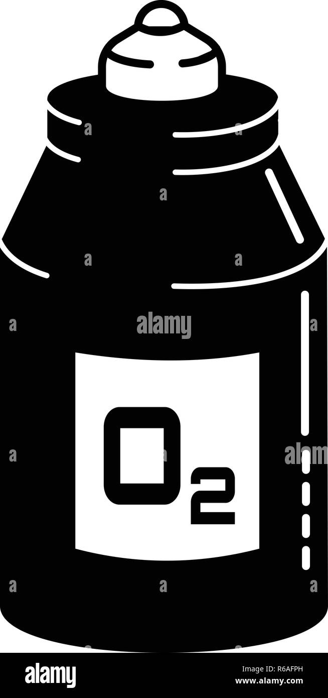 Hospital gas bottle Stock Vector Images - Alamy