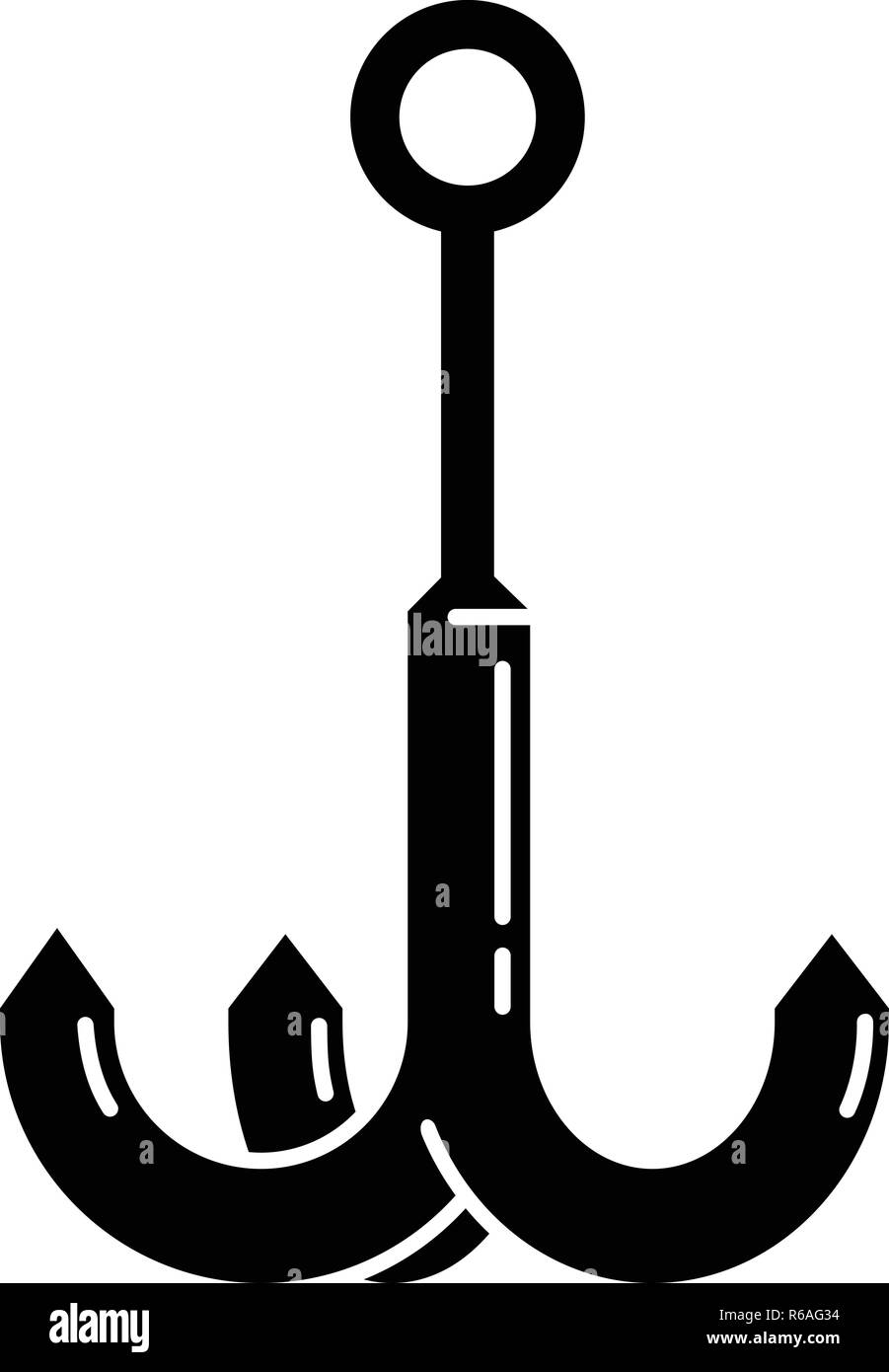 Hiking hook icon, simple style Stock Vector Image & Art - Alamy
