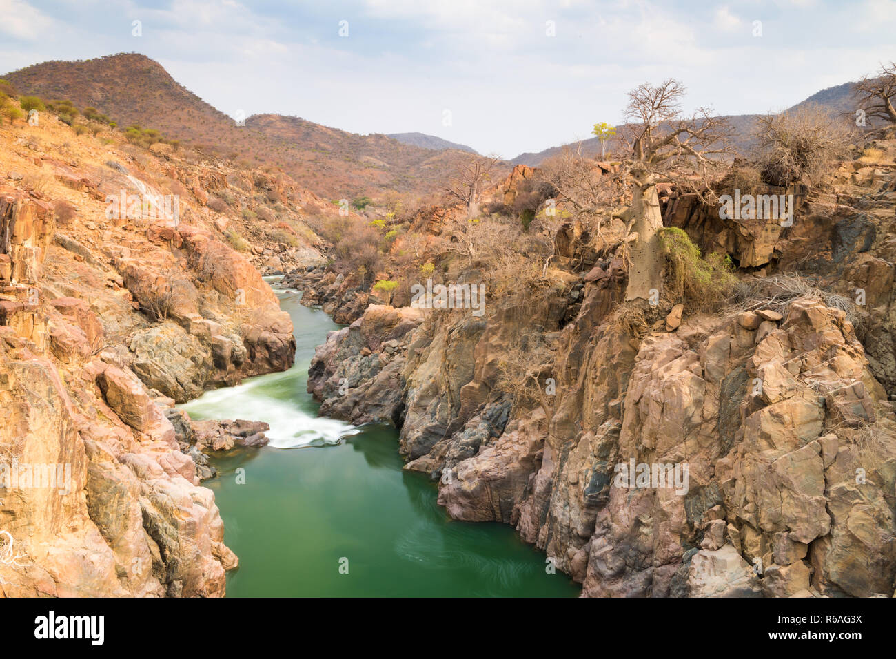 Landscape In The Namibian Kaokoveld Stock Photo - Alamy