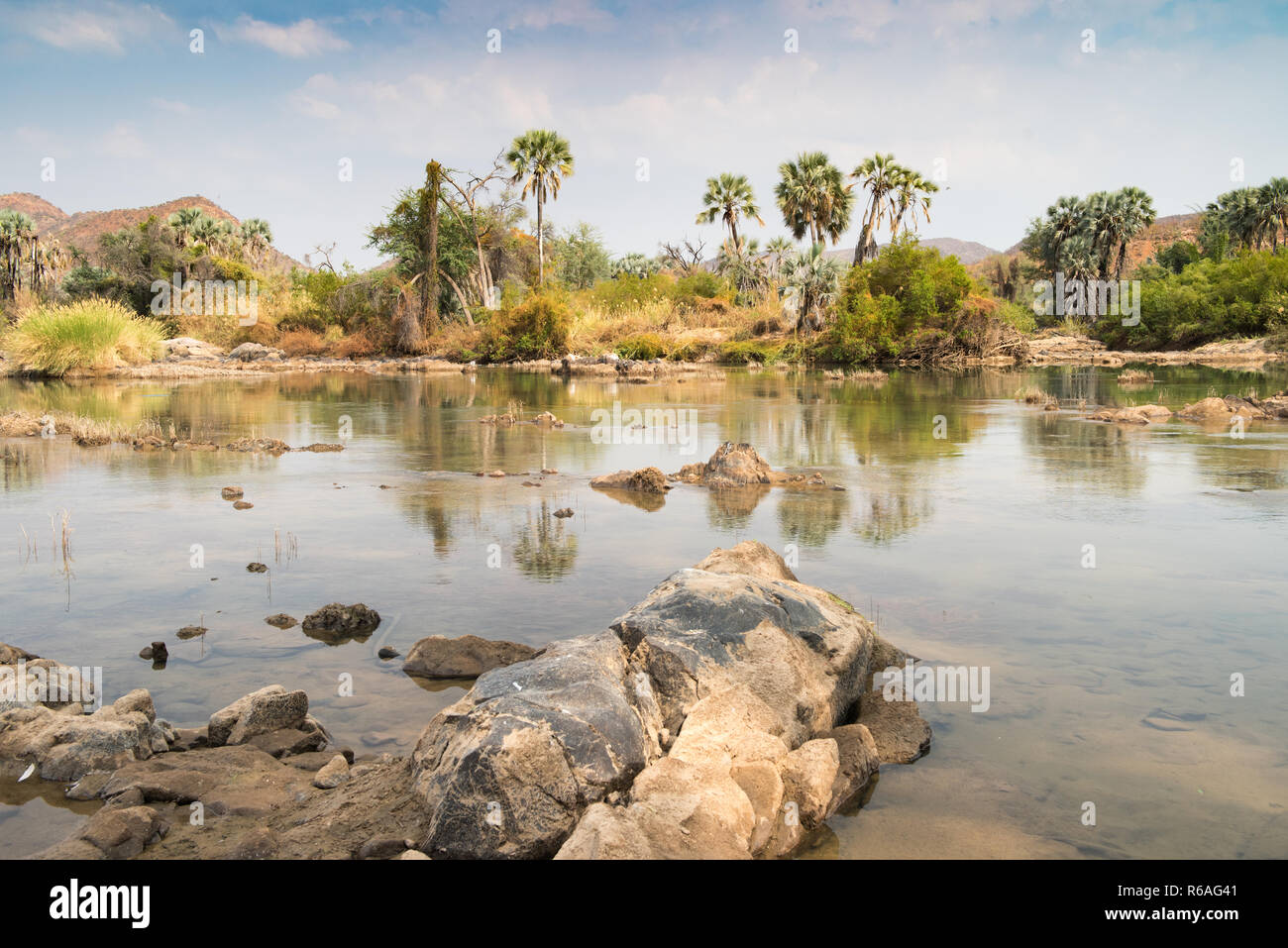 Northern namibia on the border with angola hi-res stock photography and ...
