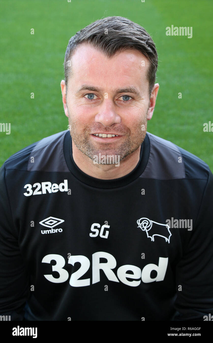 Shay Given, Derby County goalkeeping coach Stock Photo - Alamy