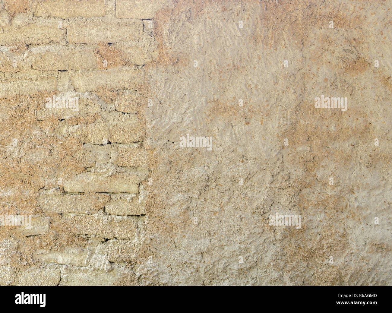 Natural cob wall texture with straw material background Stock Photo - Alamy