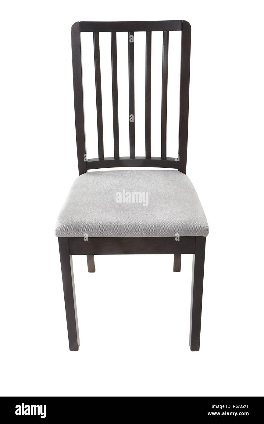 Chair on white background Stock Photo - Alamy