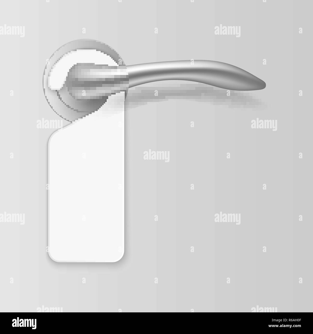 Hanger door banner. Realistic illustration of hanger door vector banner ...