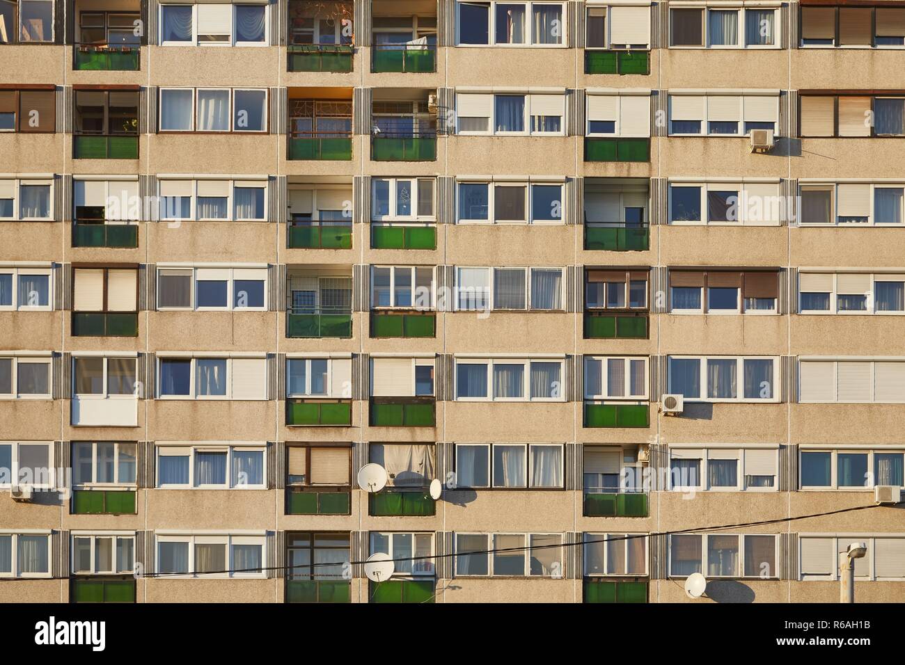 Block of Flats Stock Photo - Alamy