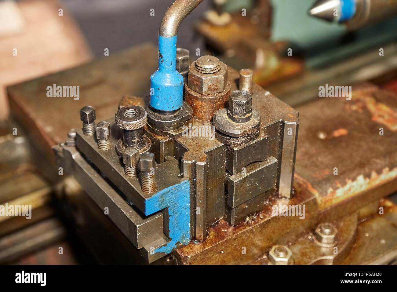 Vintage Boat Engine Stock Photo - Alamy