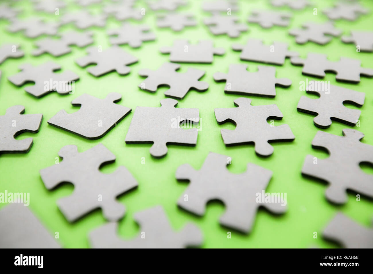 Find solution jigsaw puzzle Stock Photo - Alamy