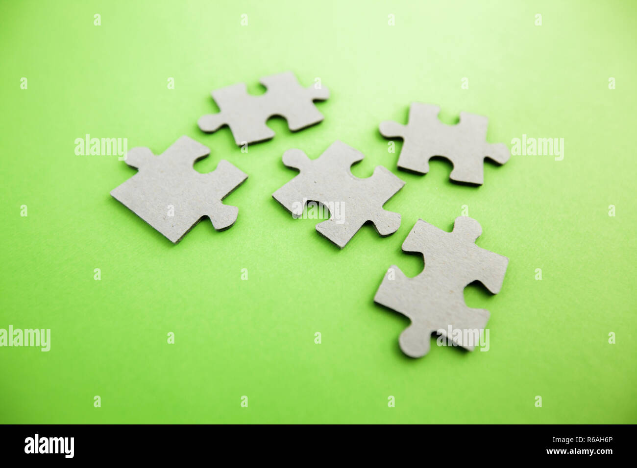 Find solution jigsaw puzzle Stock Photo - Alamy
