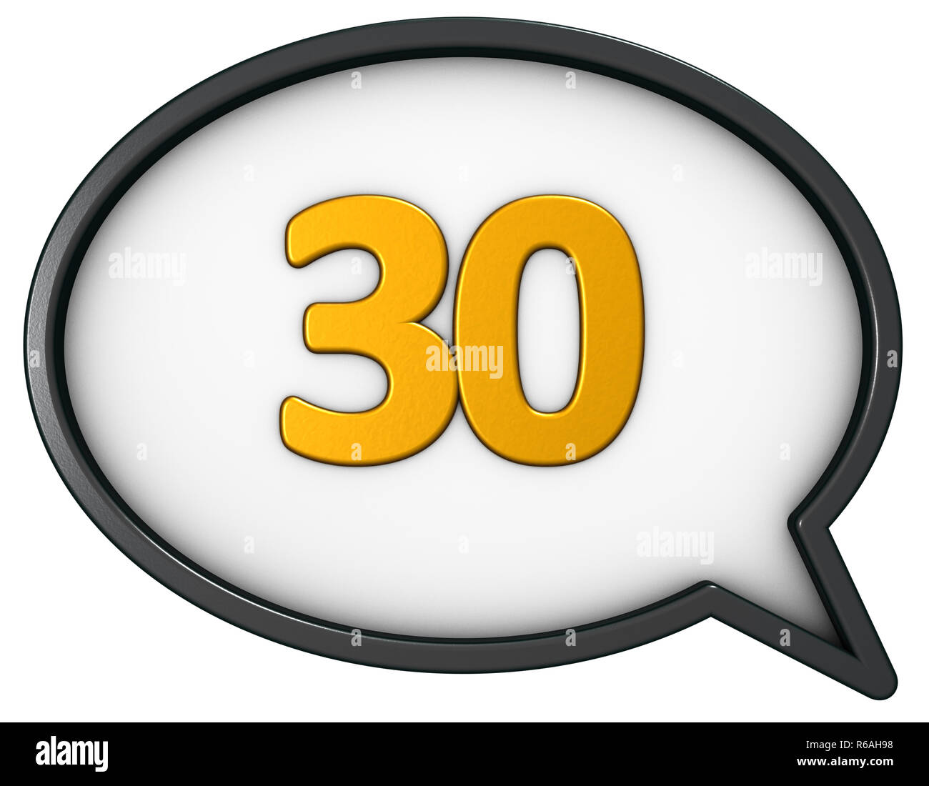 Sign signal thirty number hi-res stock photography and images - Alamy