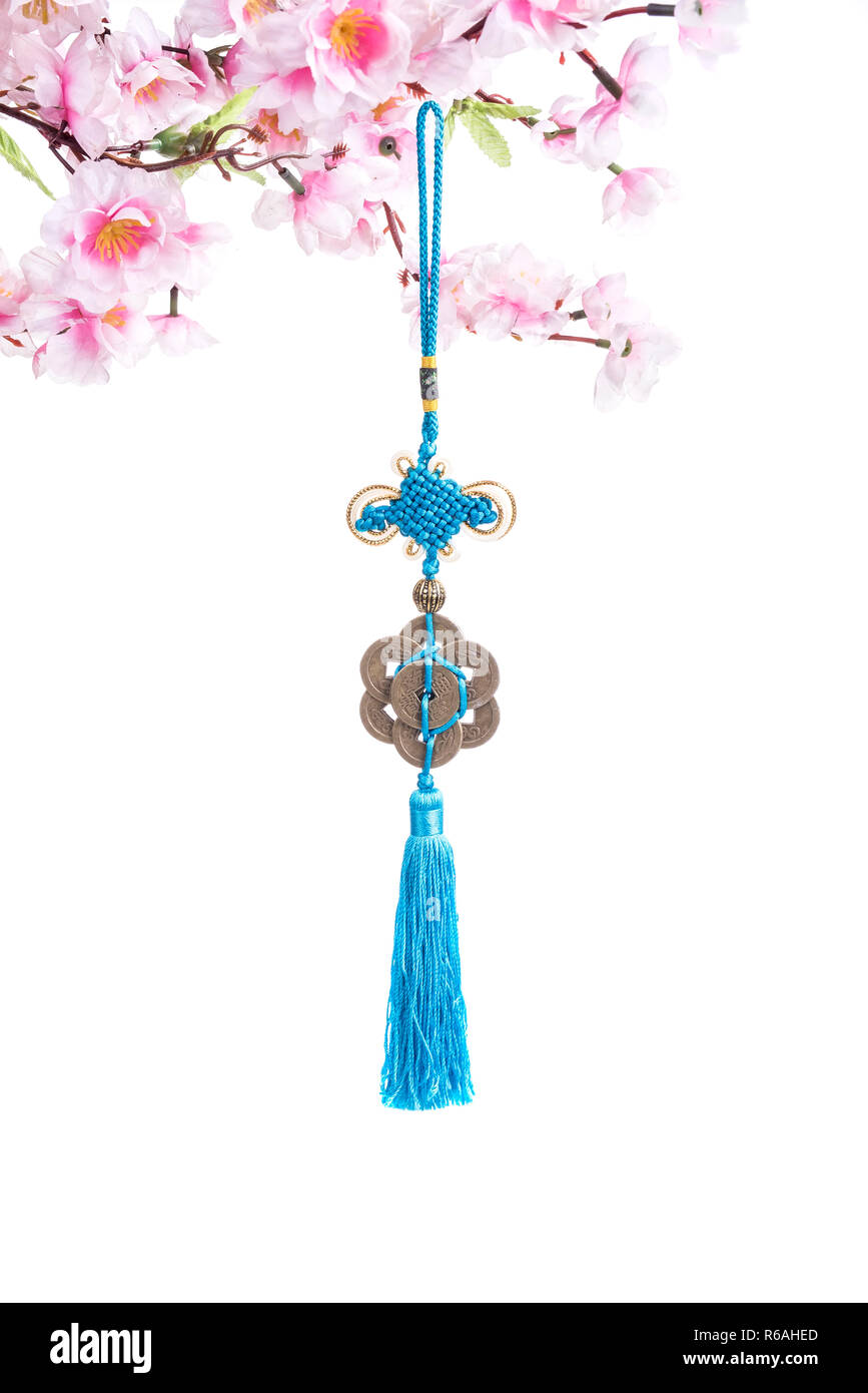 Traditional chinese knots collection on white background Stock Photo ...