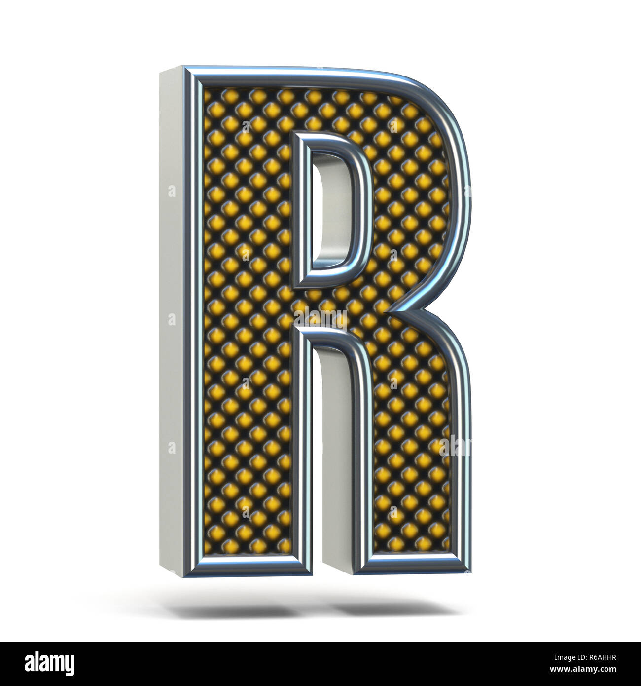 3d r letters hi-res stock photography and images - Alamy