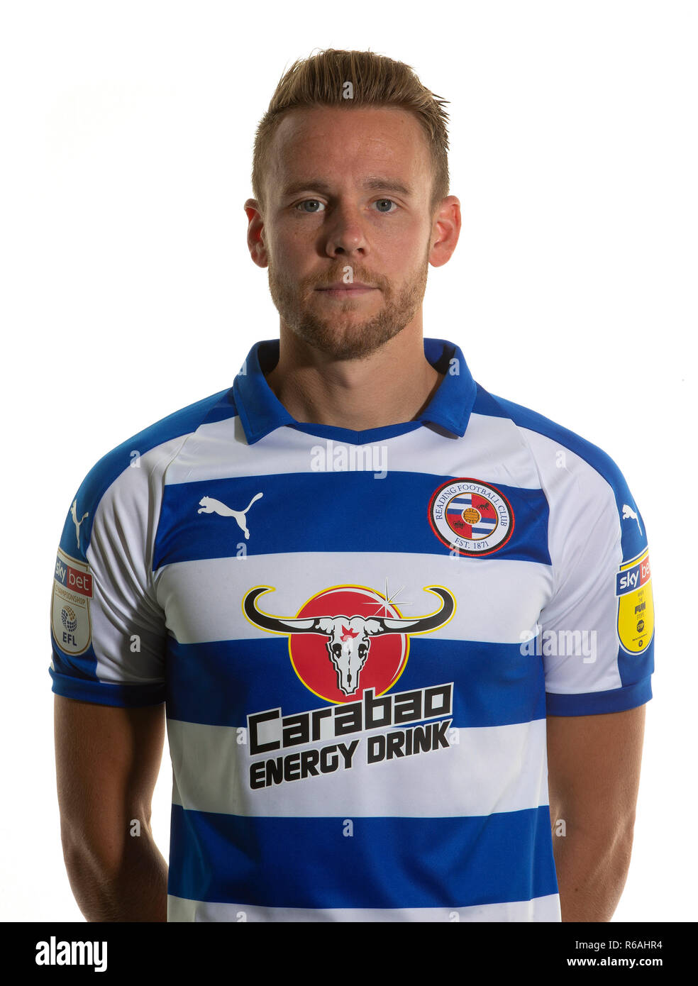 Chris Gunter of Reading Football Club Stock Photo - Alamy