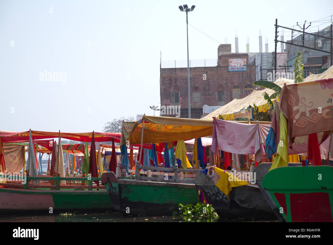 the krishna sacred town of mathura in india Stock Photo - Alamy