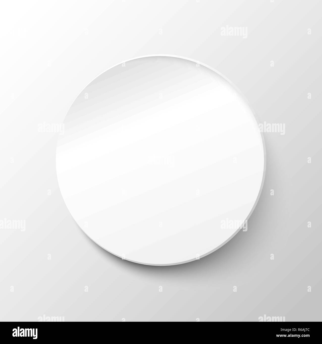 White paper circle background Stock Vector Image & Art - Alamy