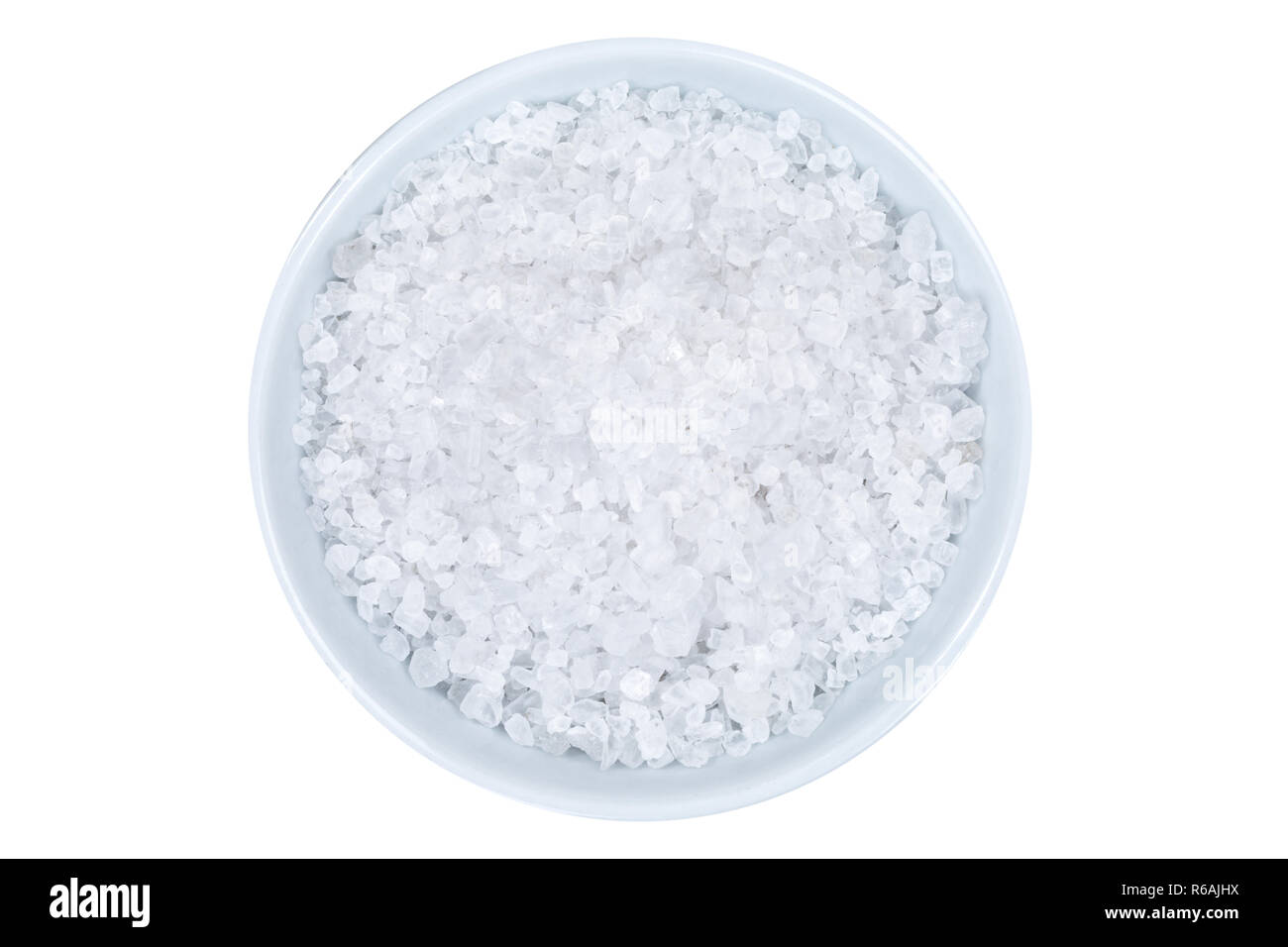 salt sea salt isolated from above isolated cut out Stock Photo - Alamy