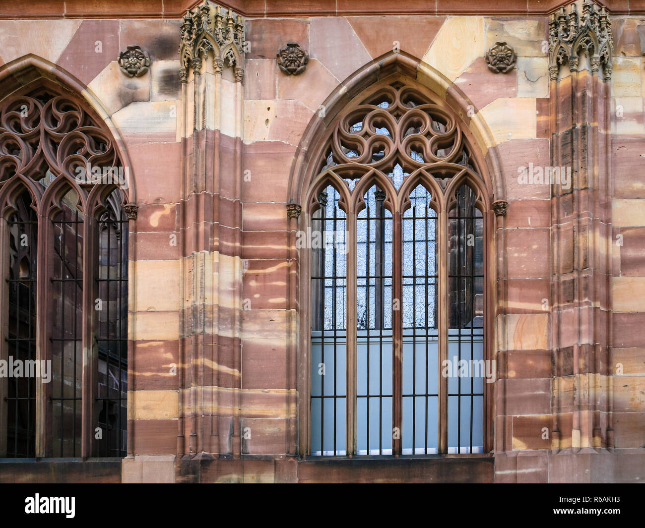 outdoor windows of Strasbourg Cathedral Stock Photo - Alamy