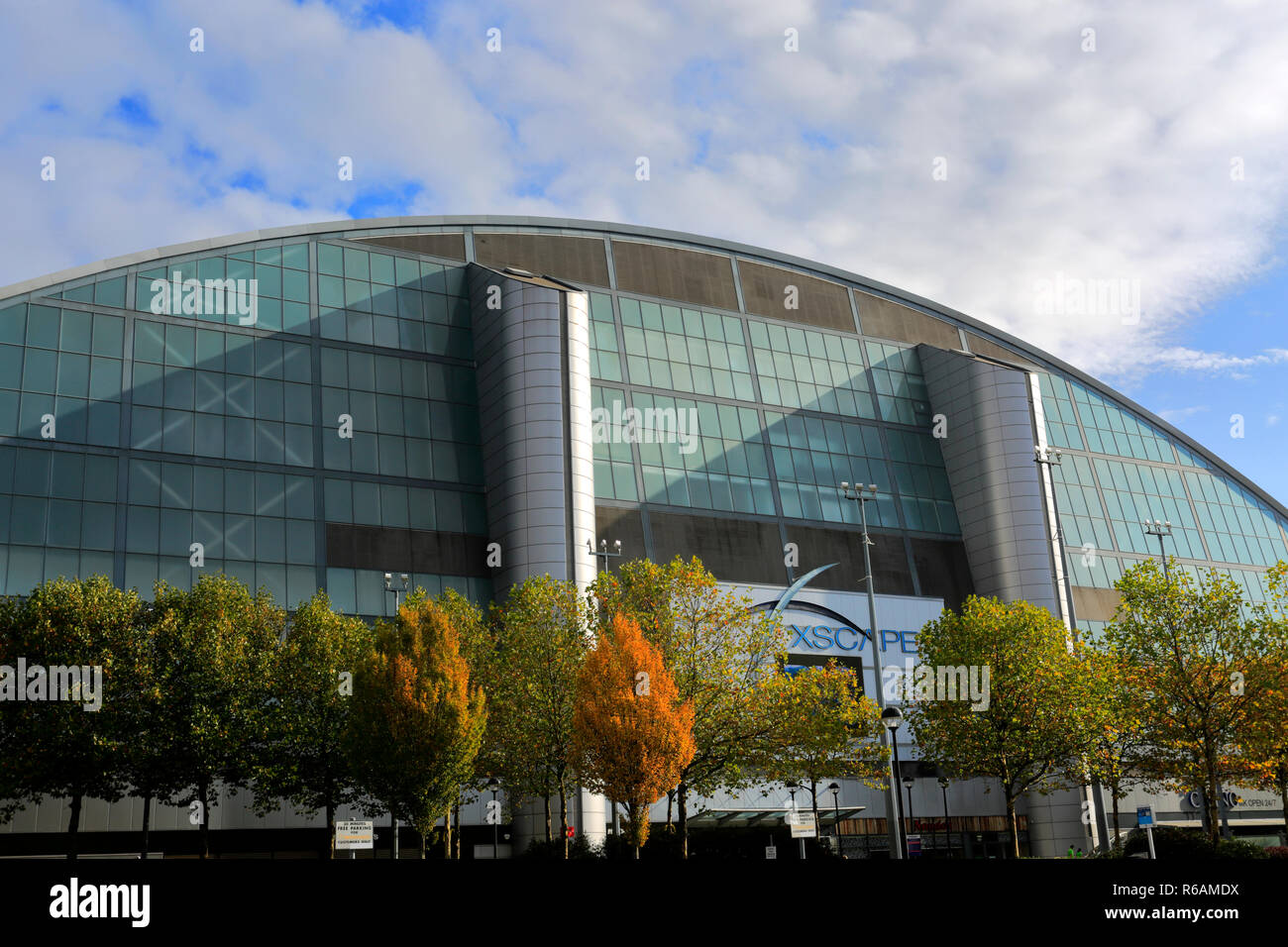 The Xscape entertainment complex, Central Milton Keynes ...