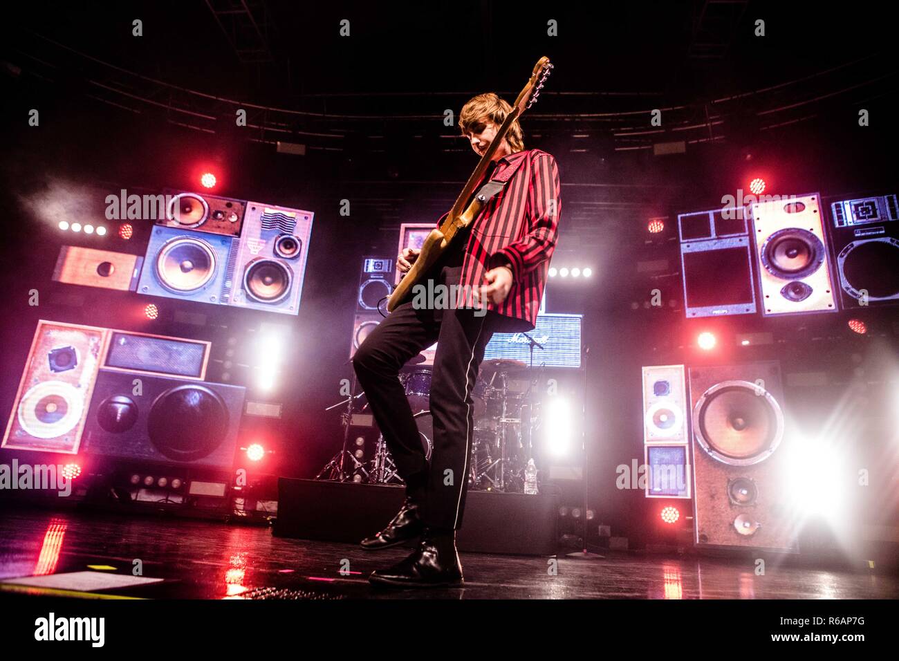 Maneskin performs live at Fabrique in Milano, Italy, on November 23 ...