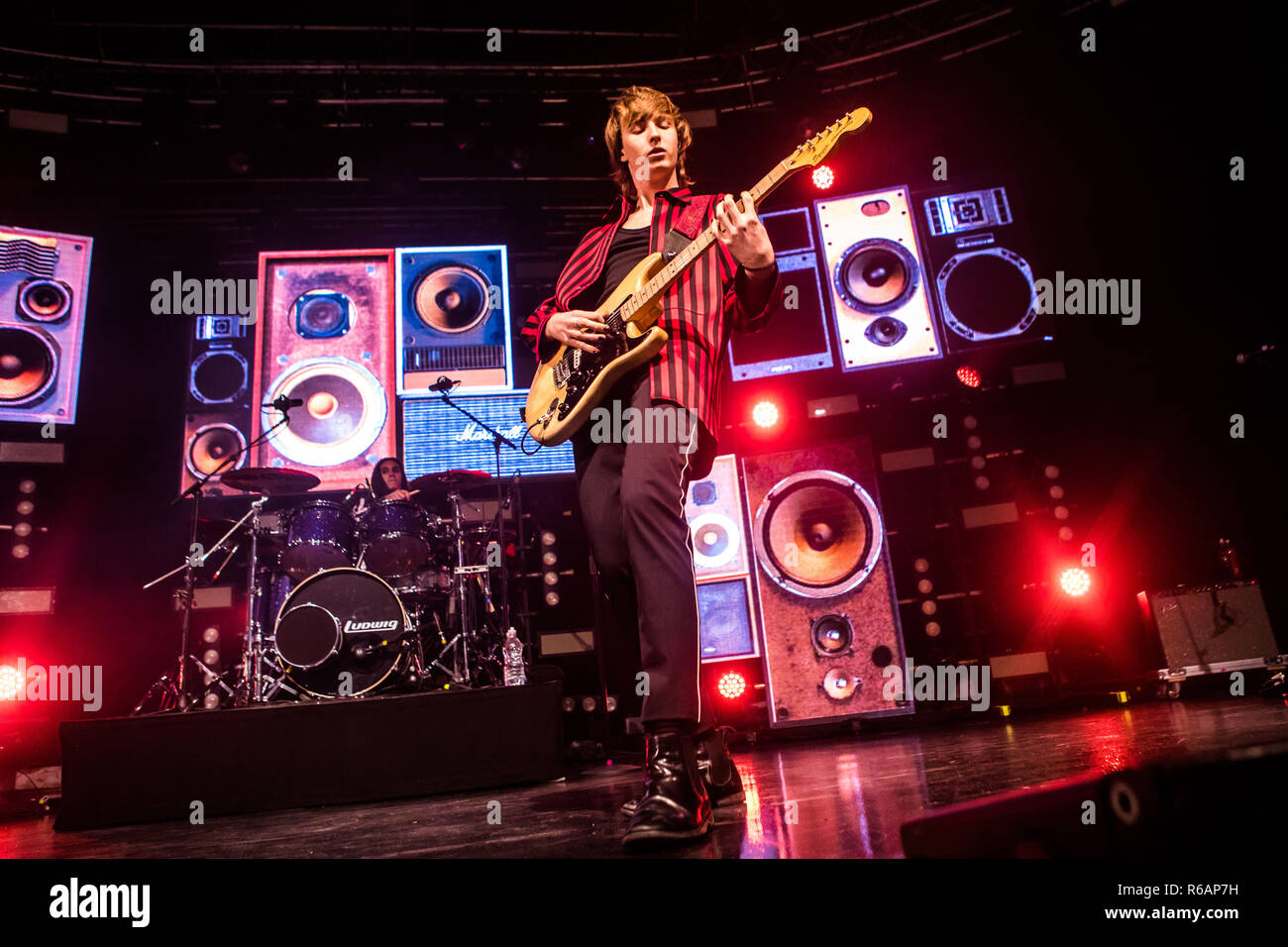Maneskin performs live at Fabrique in Milano, Italy, on November 23 ...