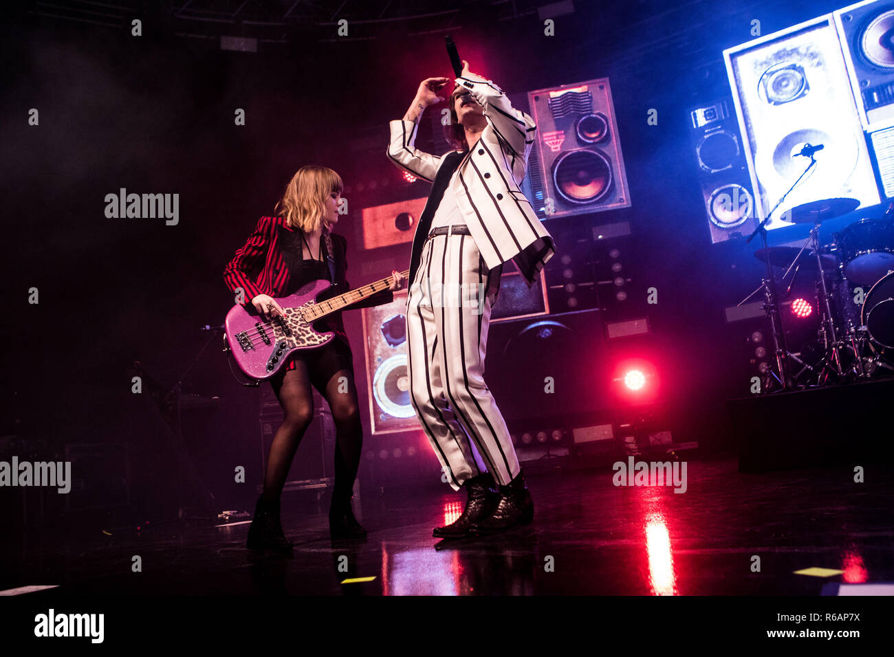 Maneskin performs live at Fabrique in Milano, Italy, on November 23 ...