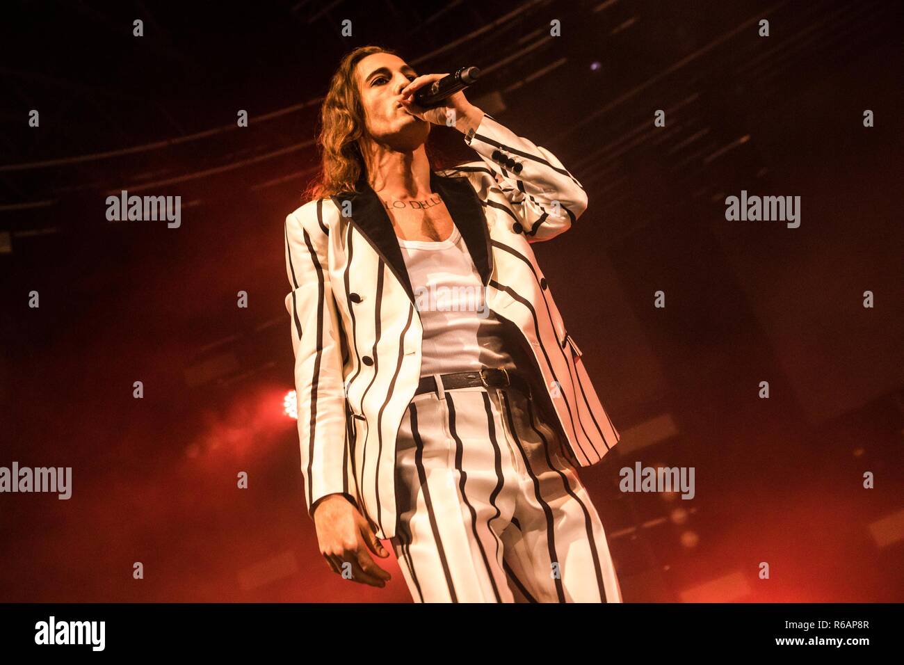 Maneskin performs live at Fabrique in Milano, Italy, on November 23 ...