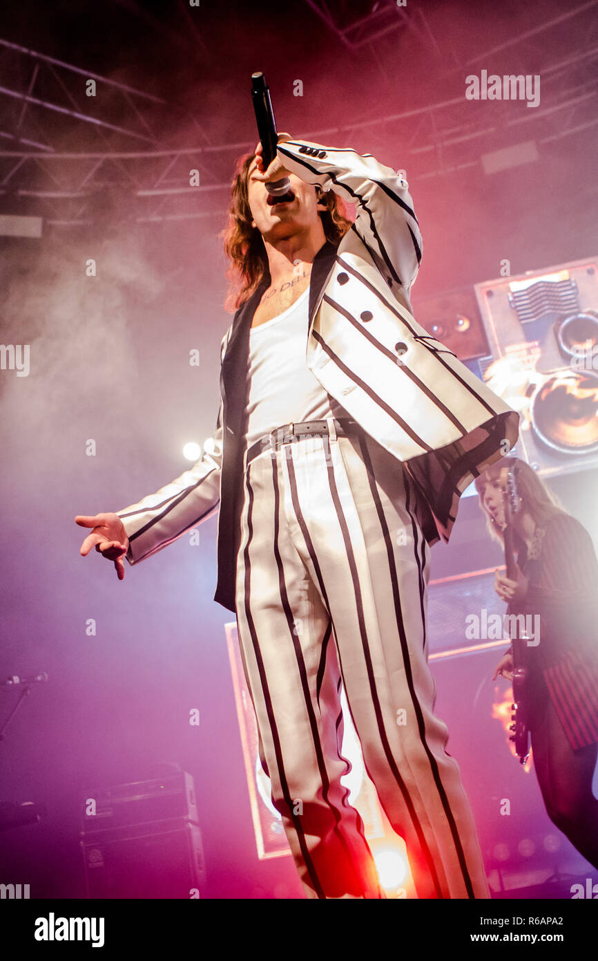 Maneskin performs live at Fabrique in Milano, Italy, on November 23 ...