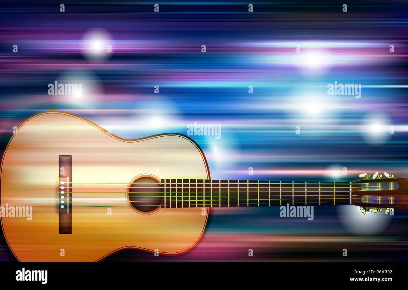 abstract blur music background with electric guitar Stock Photo - Alamy