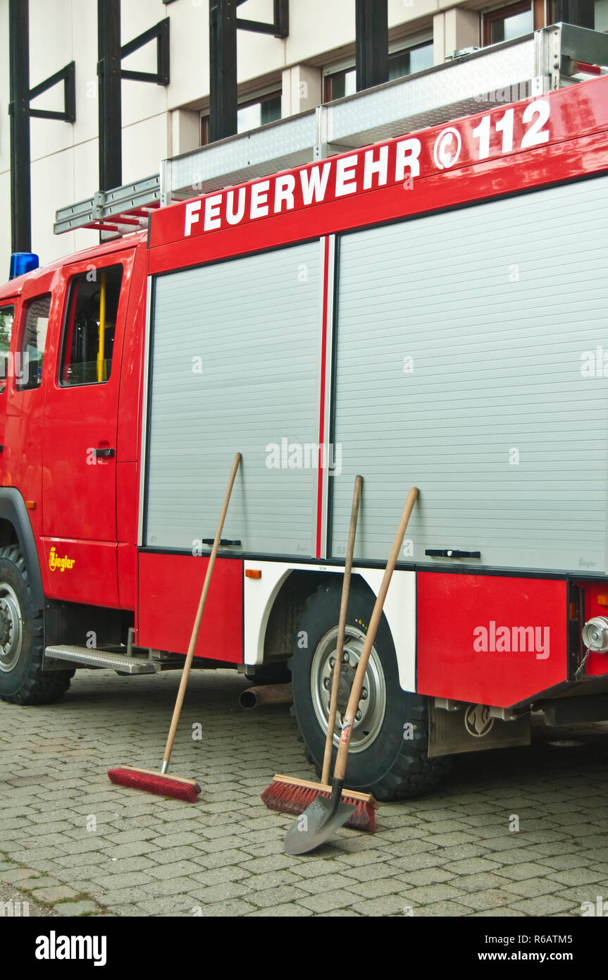 German fire department hi-res stock photography and images - Alamy
