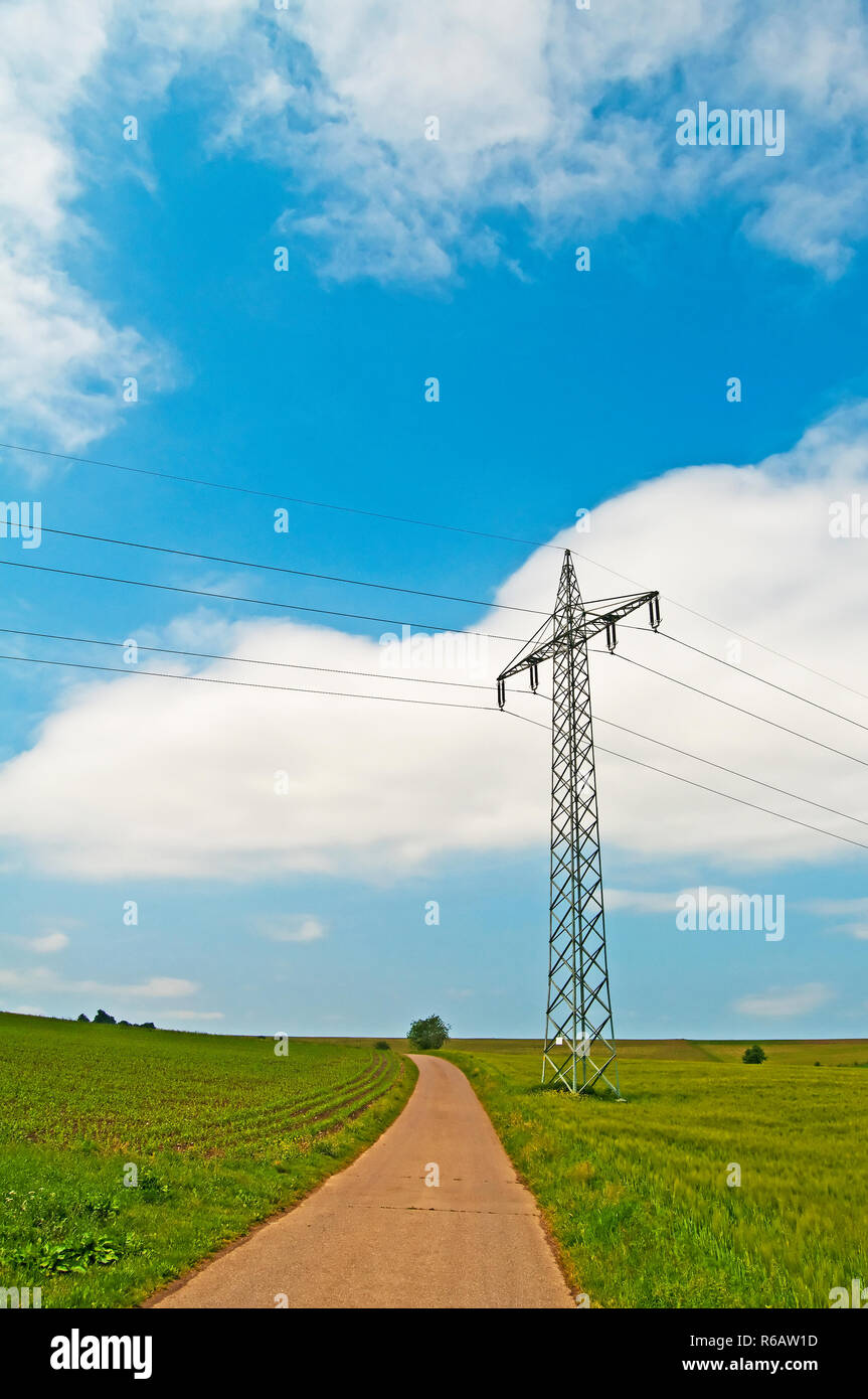 Power supply station green hi-res stock photography and images - Alamy
