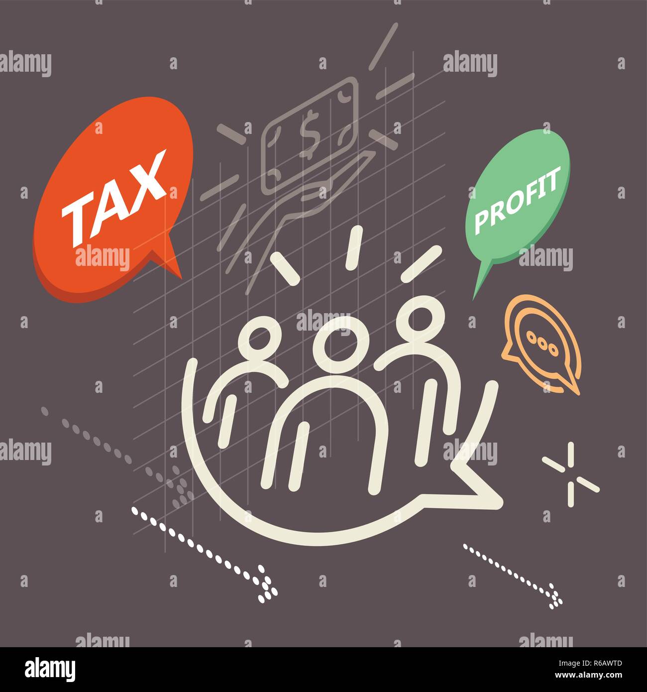 Income tax planning Stock Vector Images - Alamy