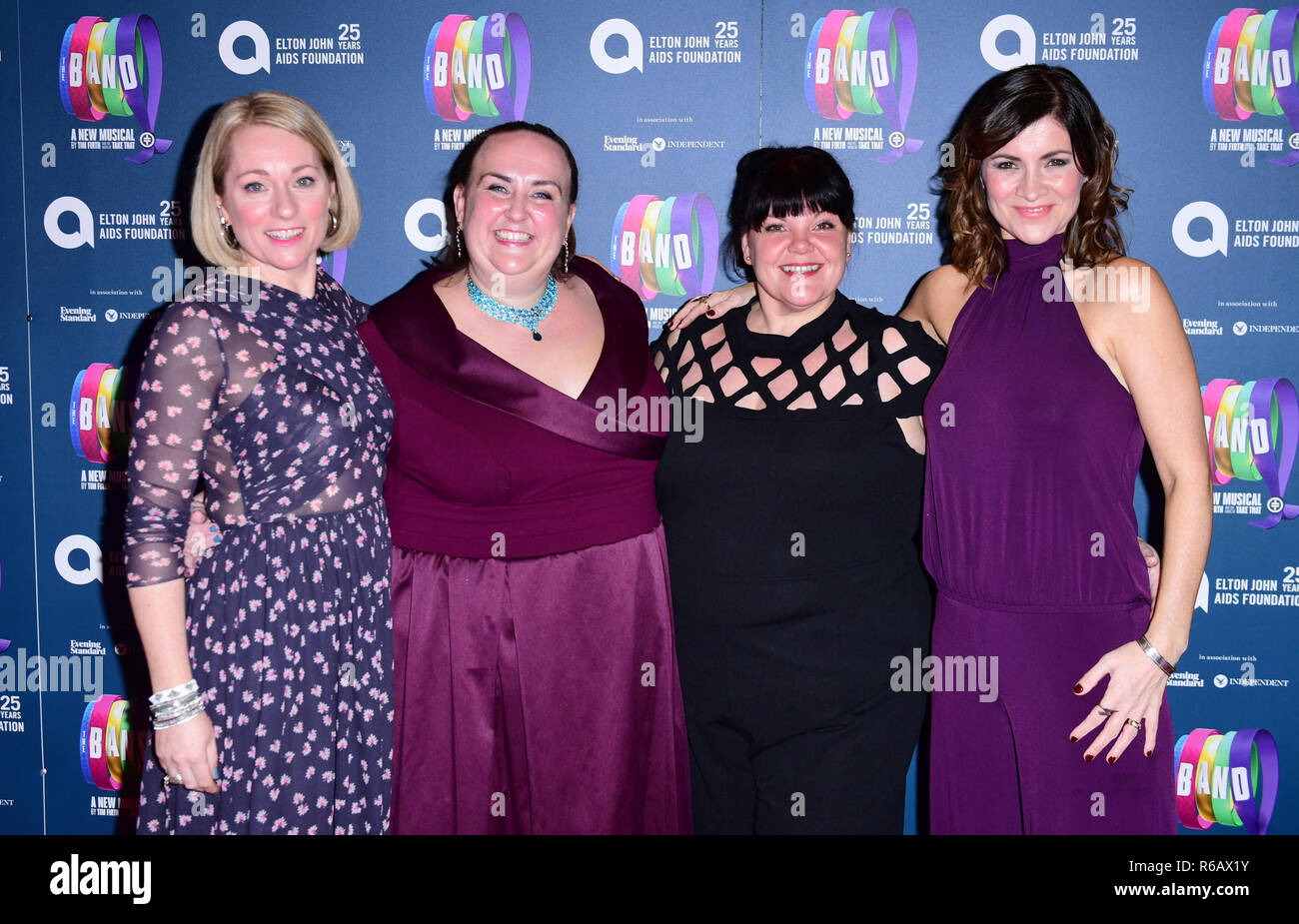 The cast of The Band The Musical attending the Gala Night for Take That ...