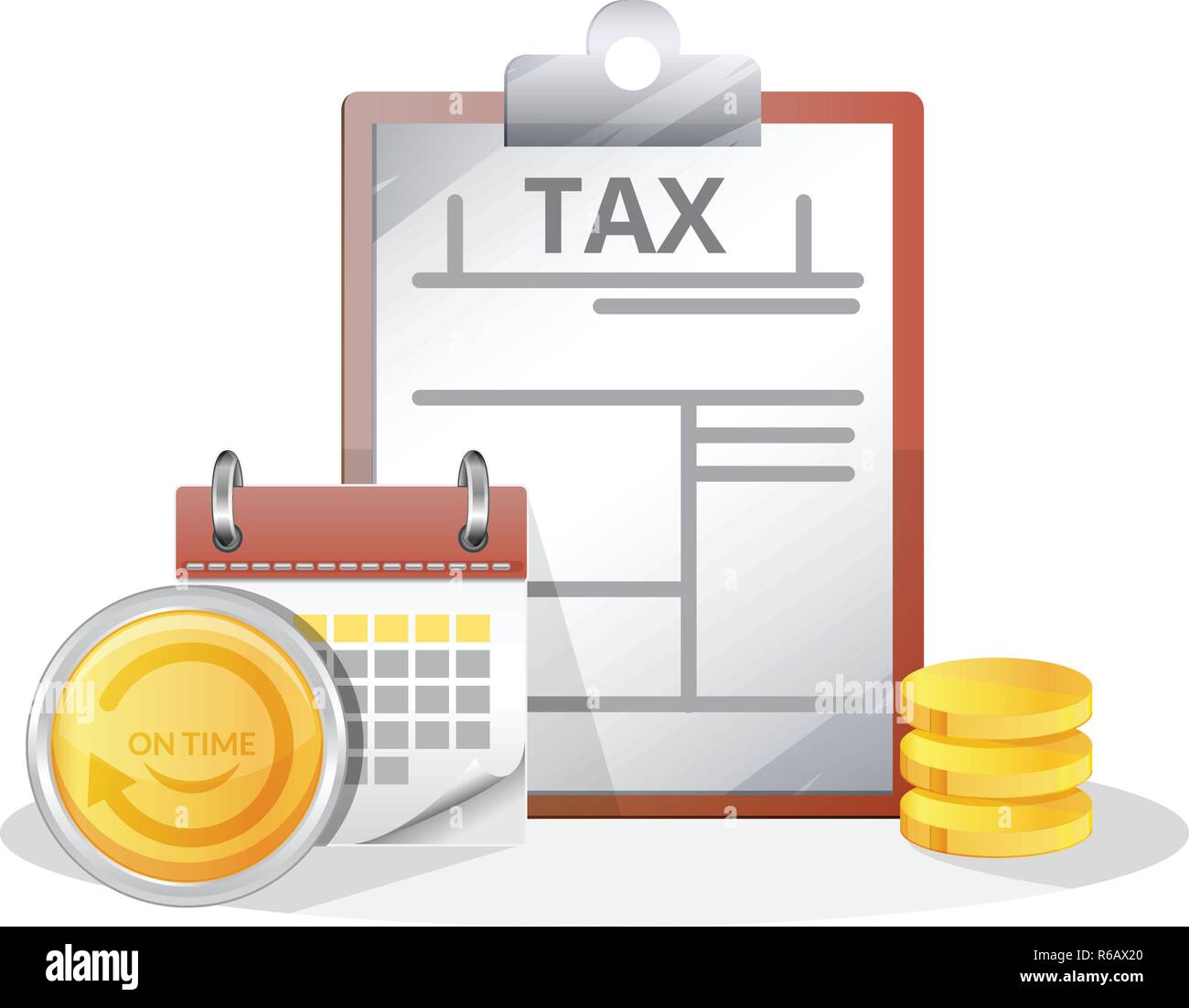 Money filing Stock Vector Images - Alamy