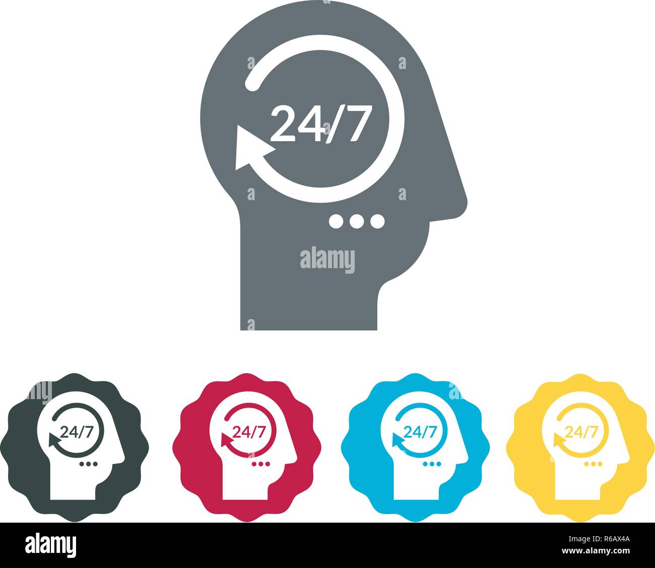 Workaholic Stock Vector Images - Alamy