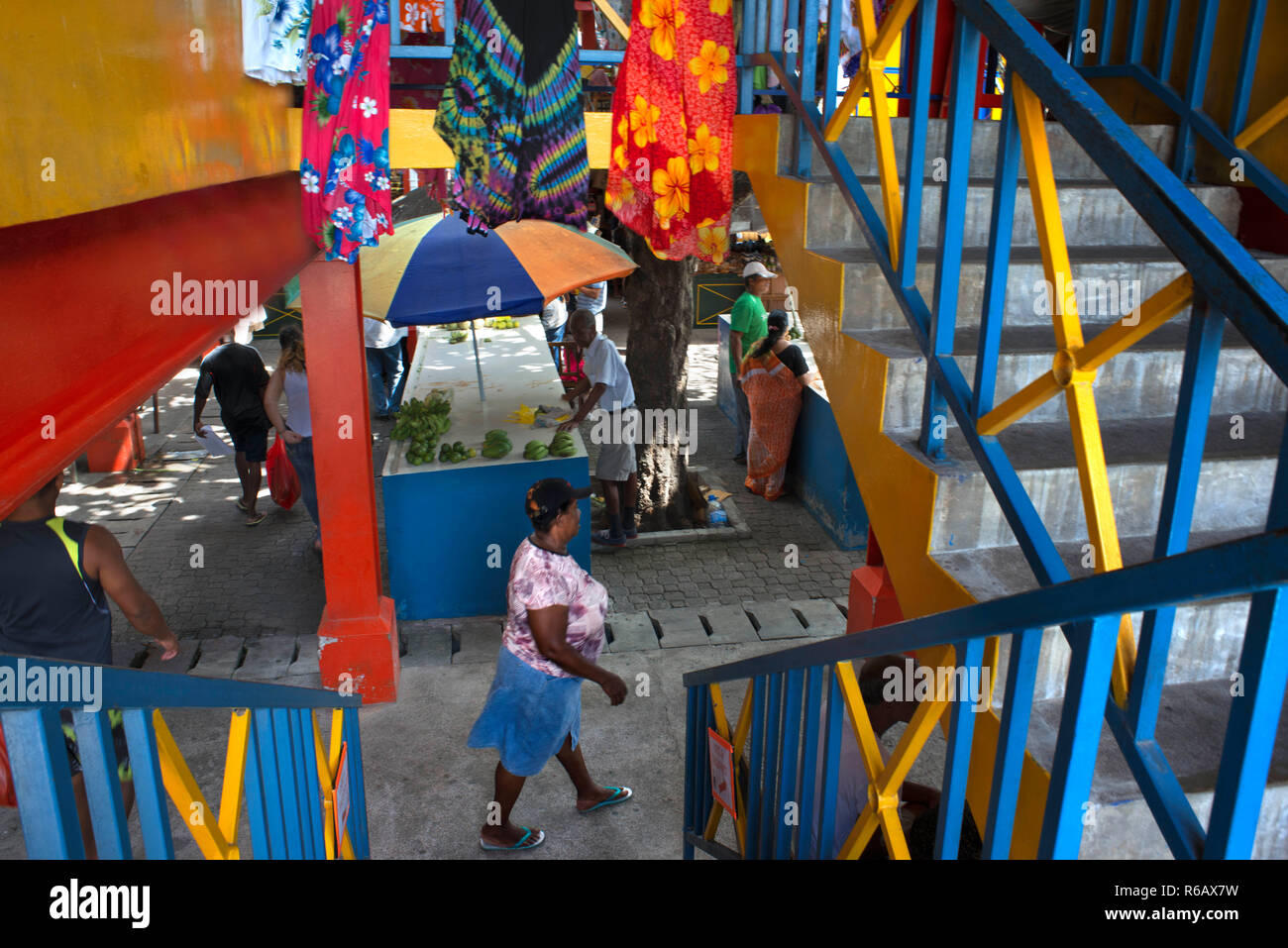 Victoria seychelles market hi-res stock photography and images - Alamy