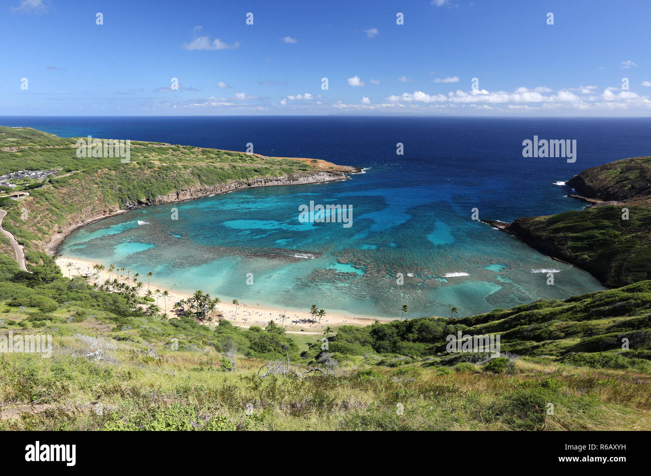 Hanauma bay, Oahu, Hawaii Stock Photo - Alamy