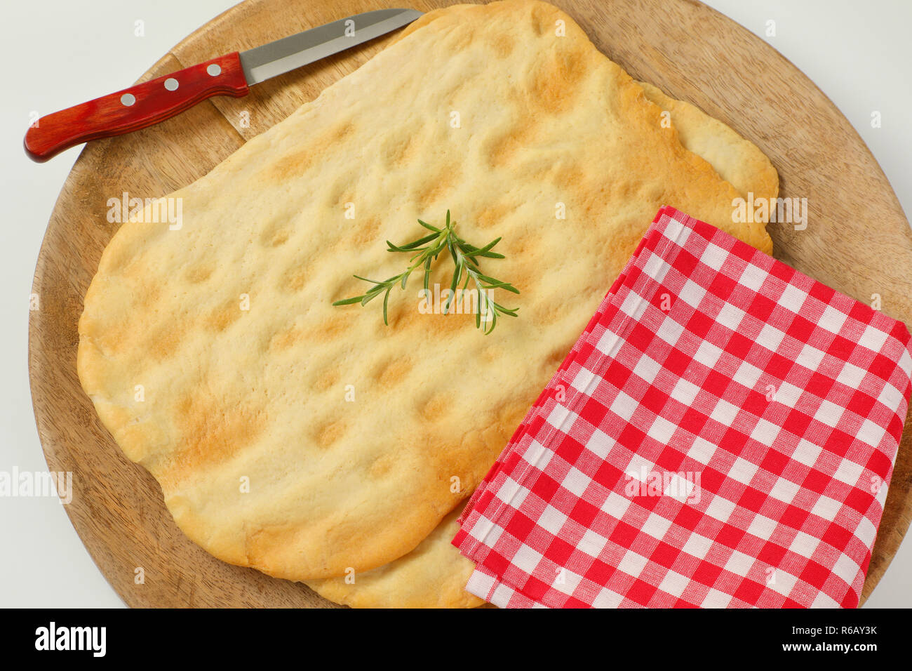 traditional Tuscan flatbread Stock Photo - Alamy