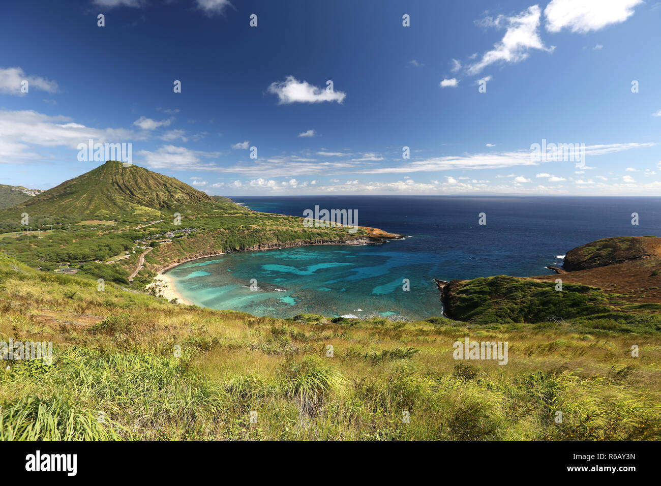 Hanauma bay, Oahu, Hawaii Stock Photo - Alamy