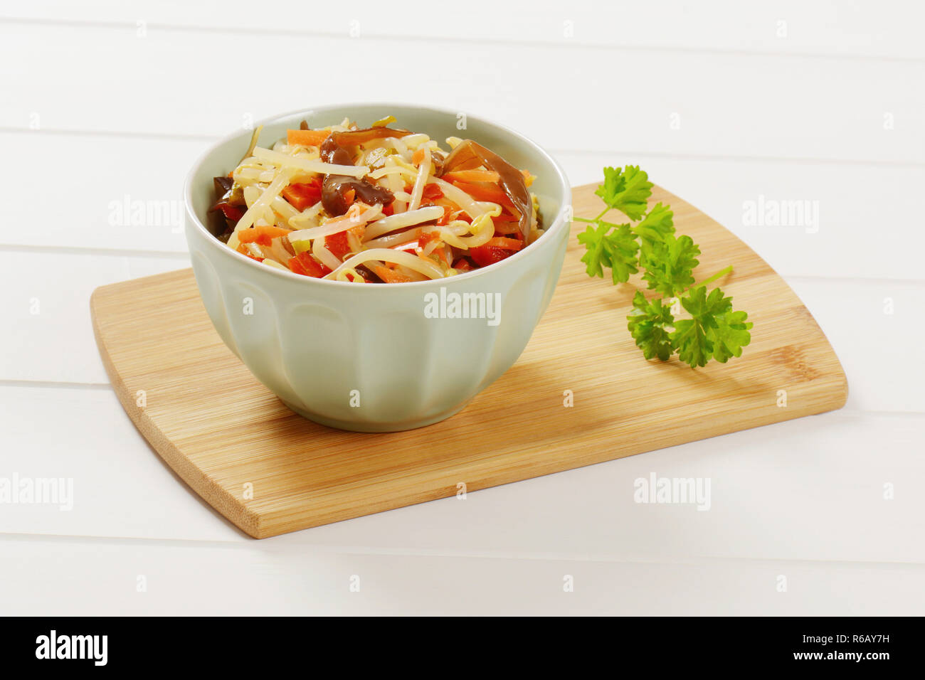 pickled bean sprout salad Stock Photo - Alamy