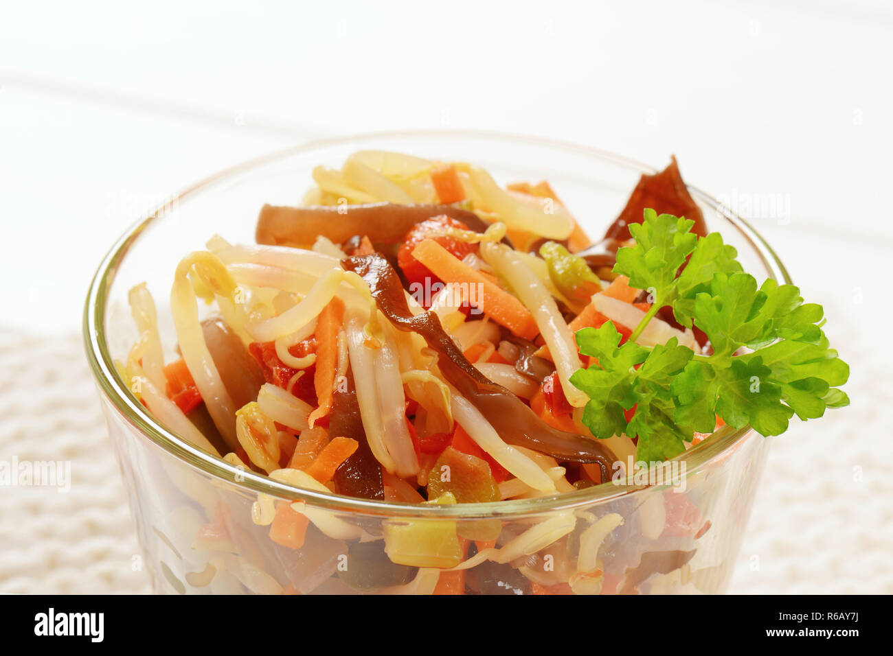 pickled bean sprout salad Stock Photo - Alamy