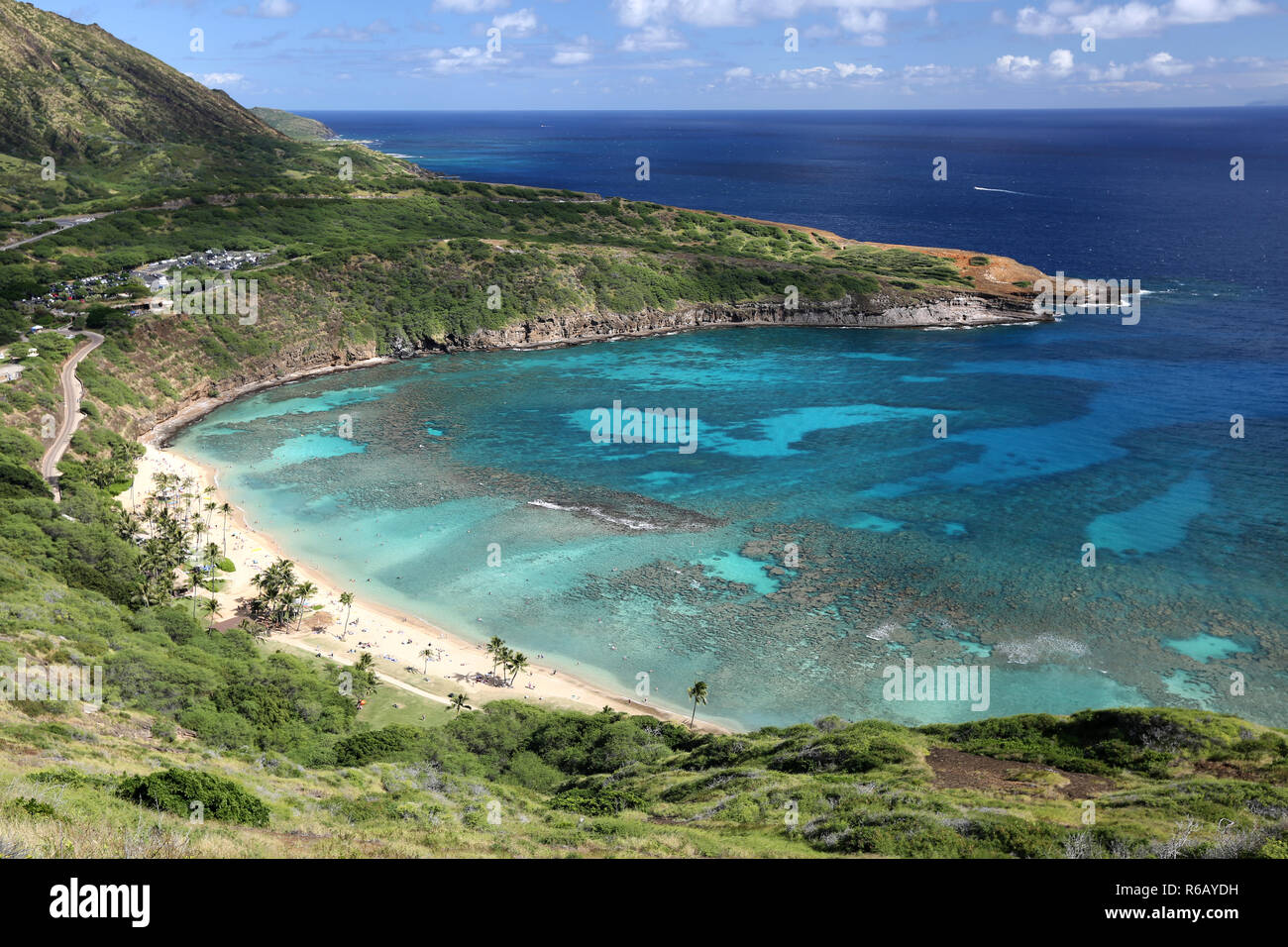 Hanauma bay, Oahu, Hawaii Stock Photo - Alamy