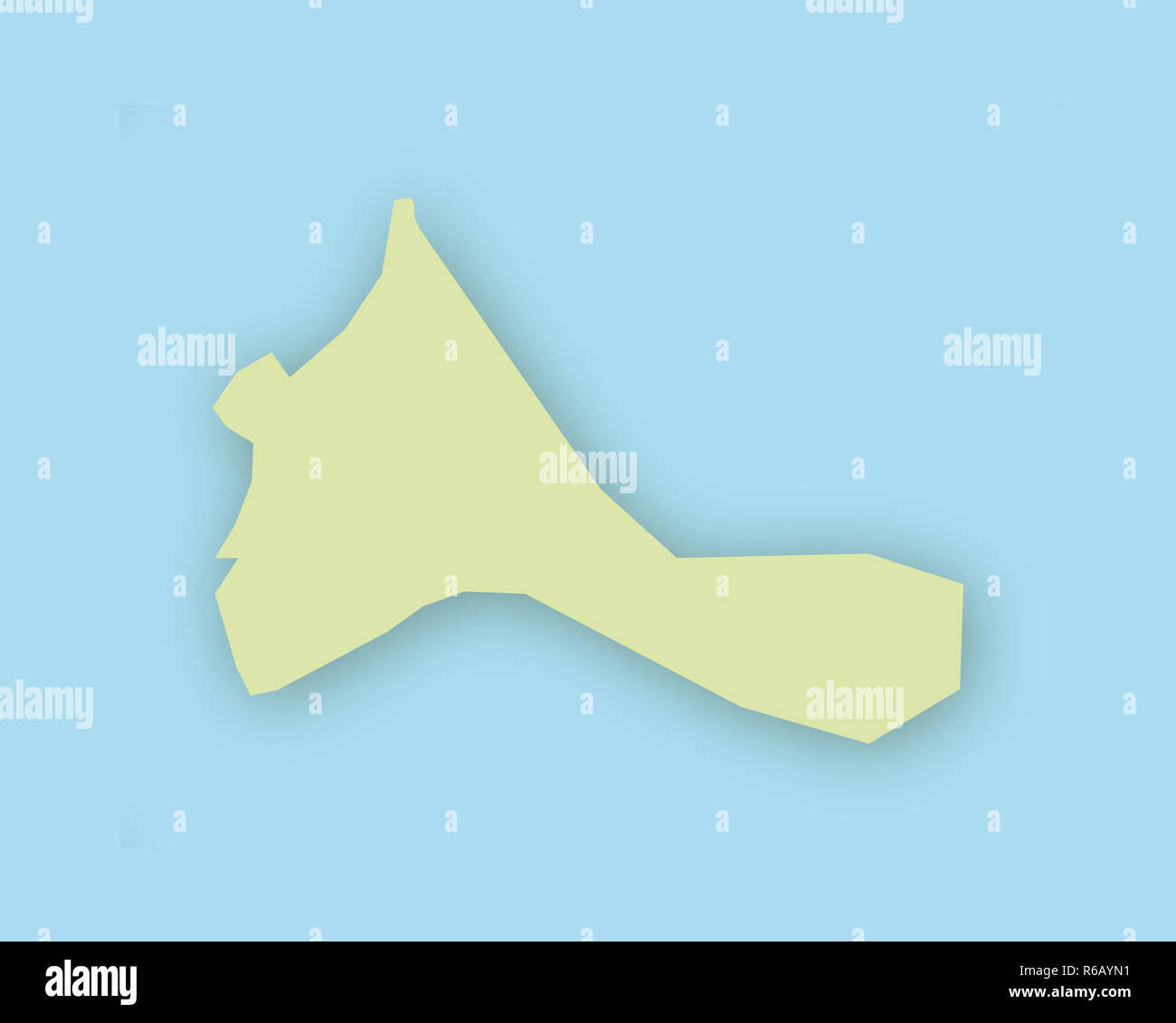 Island formentera map hi-res stock photography and images - Alamy